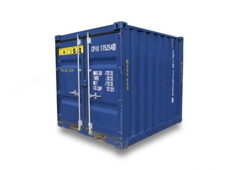 Petit container marin d'occasion 2m x 2.45 x 2.26 m - Locasix
